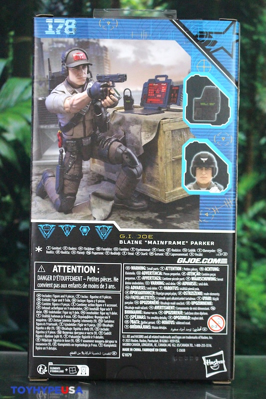 Hasbro G.I. Joe Classified Series Blaine "Mainframe" Parker Figure ...