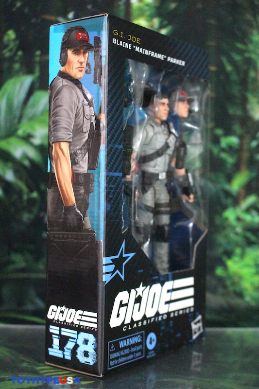 Hasbro G.I. Joe Classified Series Blaine "Mainframe" Parker Figure ...