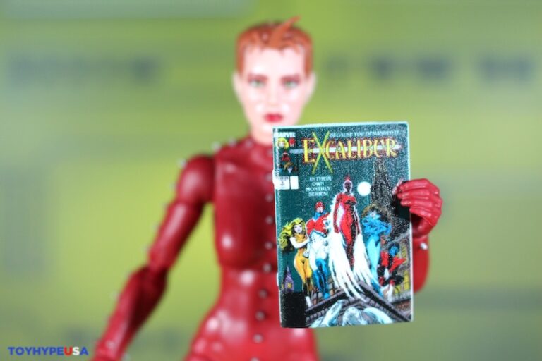 Hasbro Marvel Legends Series 6″ Excalibur #1 - Mini-Comic Wave 2 ...
