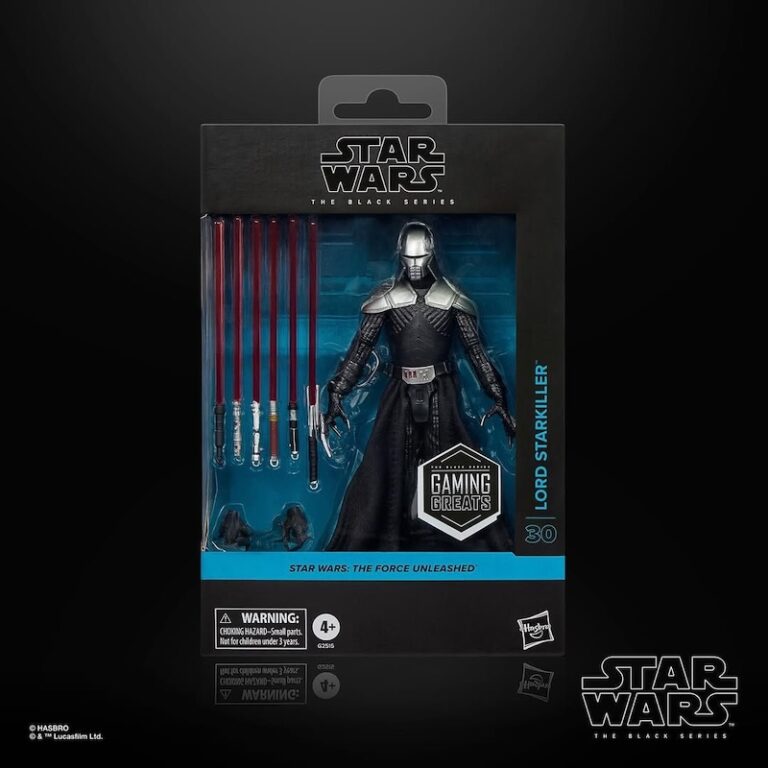 Hasbro Star Wars The Black Series 6" Gaming Greats Lord Starkiller ...
