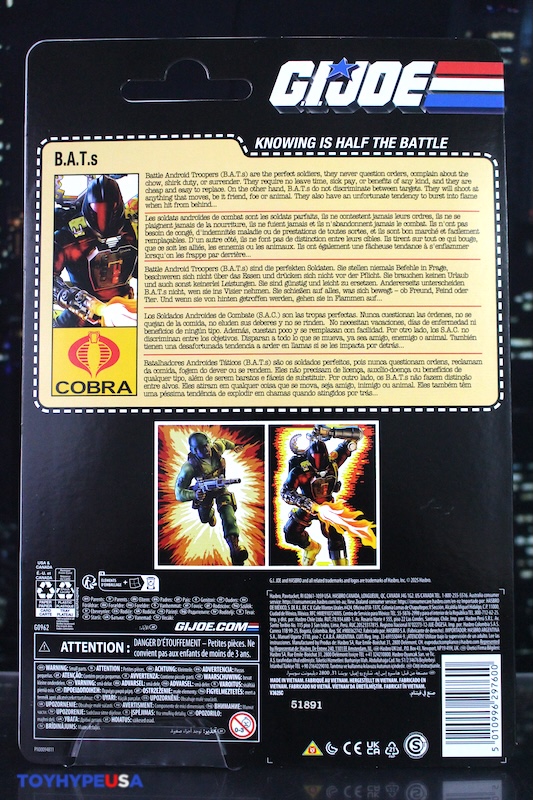 Hasbro G.I. Joe Classified Series Retro Cobra B.A.T. Figure Review