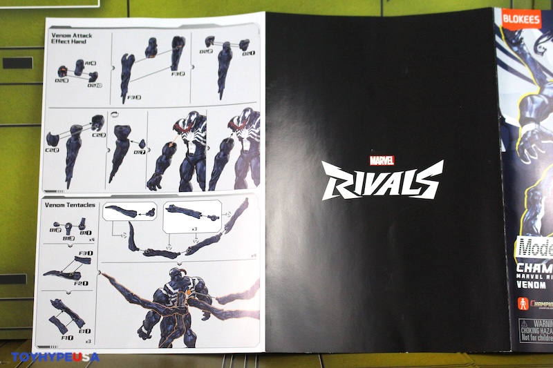 Blokees Marvel Rivals Venom Champion Class CC07 Model Kit Figure Review