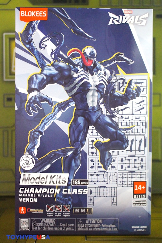 Blokees Marvel Rivals Venom Champion Class CC07 Model Kit Figure Review