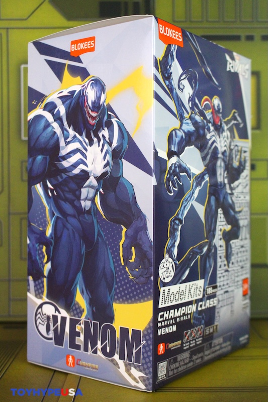 Blokees Marvel Rivals Venom Champion Class CC07 Model Kit Figure Review