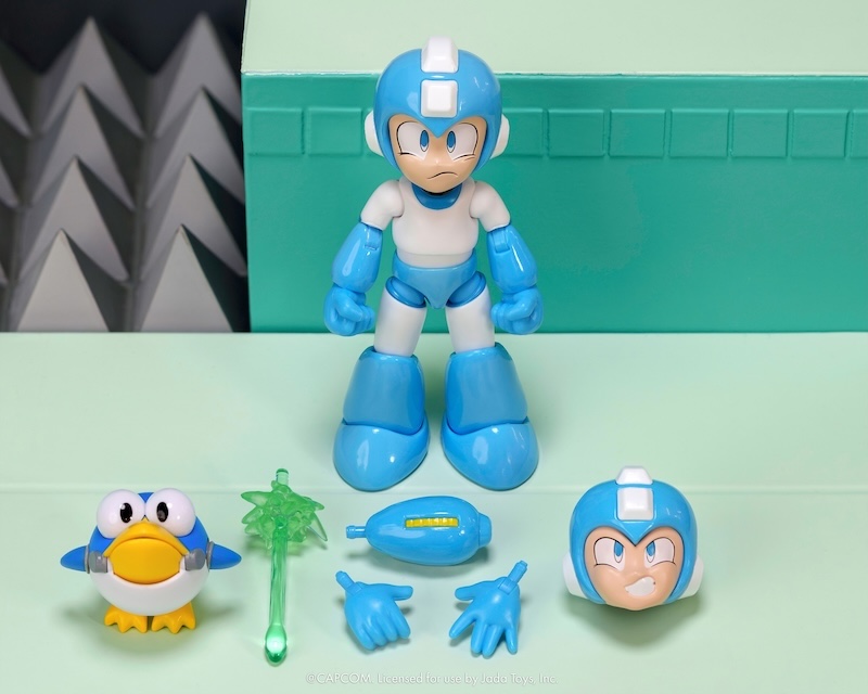 Jada Toys Mega Man Wave 4 Gemini Laser Mega Man, Snake Man & Proto Man ...