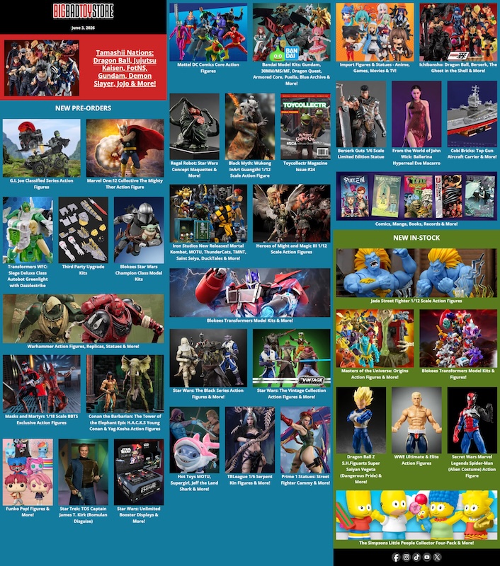 BigBadToyStore News: G.I. Joe, Tamashii Nations, Warhammer ...