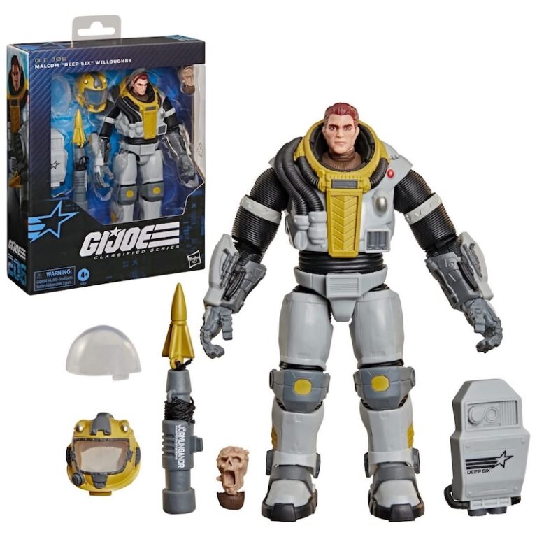 Hasbro G.I. Joe Classified Series 6" Deep Six, Snake Eyes & Varmint ATV ...