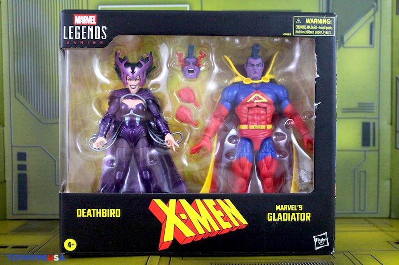 Hasbro Marvel Legends Series 6" X-Men Gladiator & Deathbird Figures Review