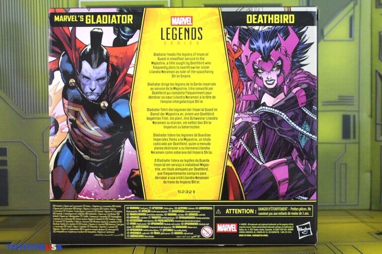 Hasbro Marvel Legends Series 6" X-Men Gladiator & Deathbird Figures Review
